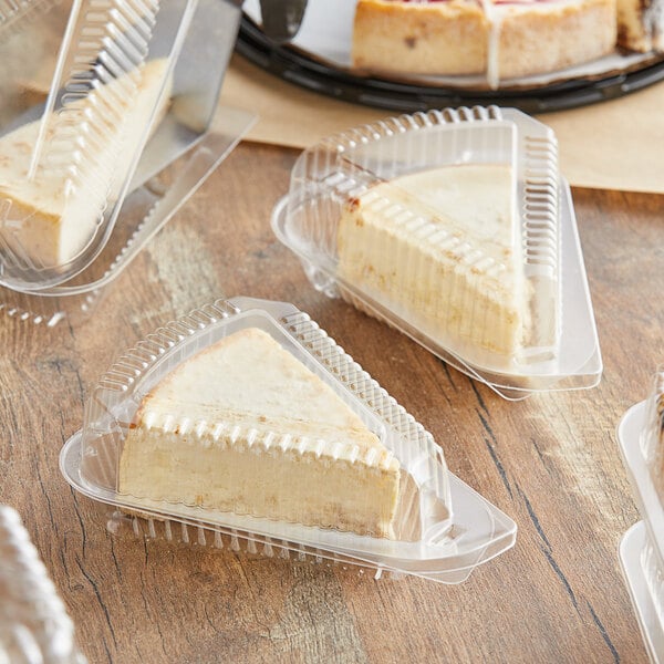 Clear Container- Cake Slice/Wedge – Cake Art Shop