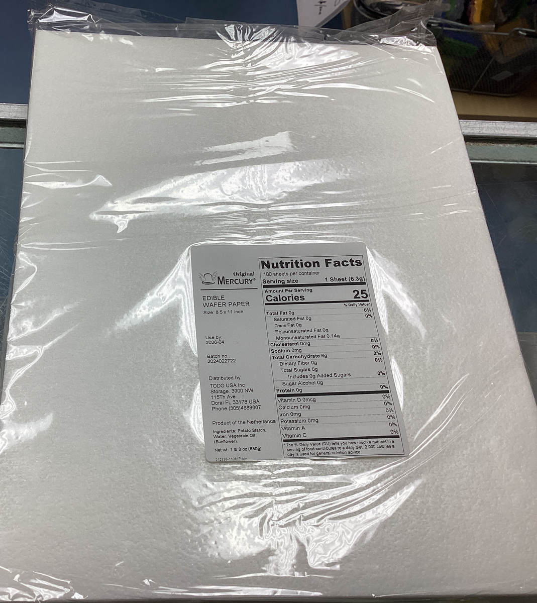 Rice paper Packets 100 – Cake Art Shop