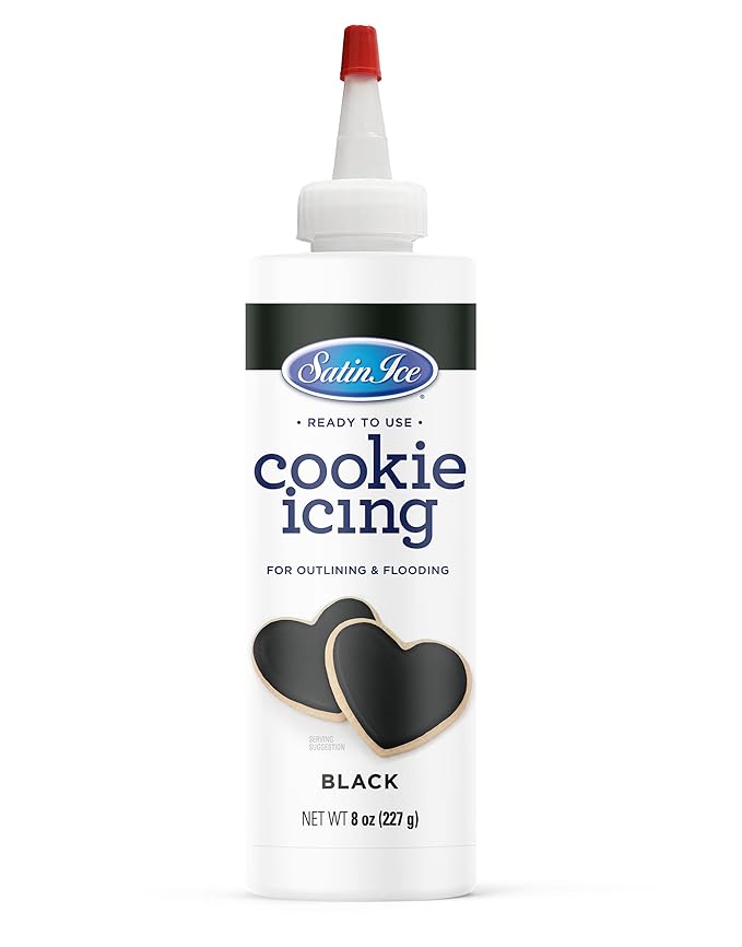 Satin Ice Ready to Use Cookie Icing (8oz bottle) – Cake Art Shop