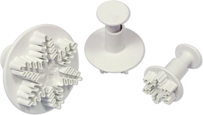 PME Plunger Cutters, Snowflake, 3-Pack – Cake Art Shop
