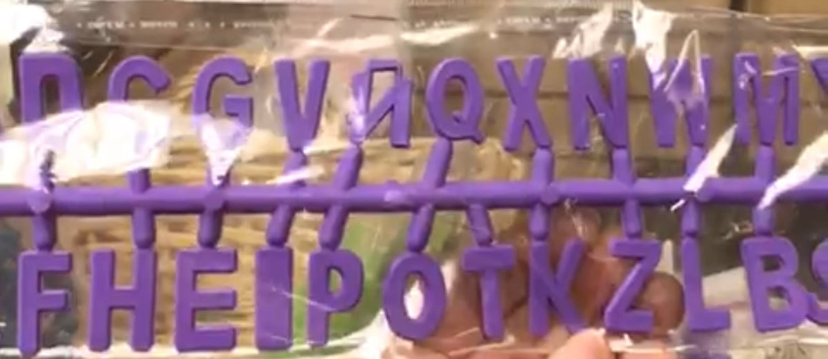 Alphabet Embosser 26-Piece Set (Plastic) – Cake Art Shop