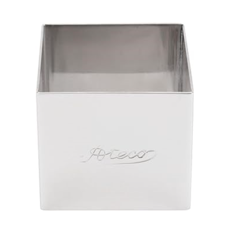 Ateco Square Cake Ring Dessert Molds – Cake Art Shop
