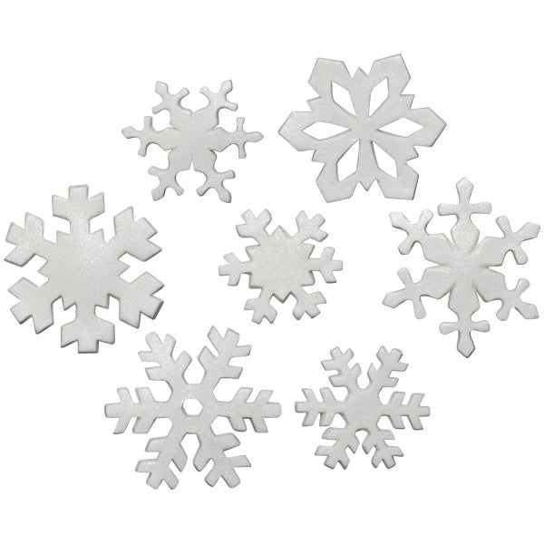Edible Sugar Snowflakes – Cake Art Shop